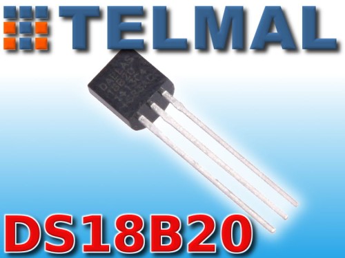 DS18B20 Digital Temperature Sensor Dallas Thermometer TO92 1-wire ...